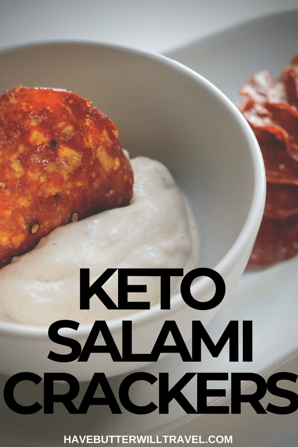 How to make Salami Crisps - How to Series - Have Butter will Travel