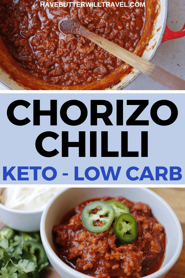 Keto Chilli - Simple & Delicious - Have Butter will Travel