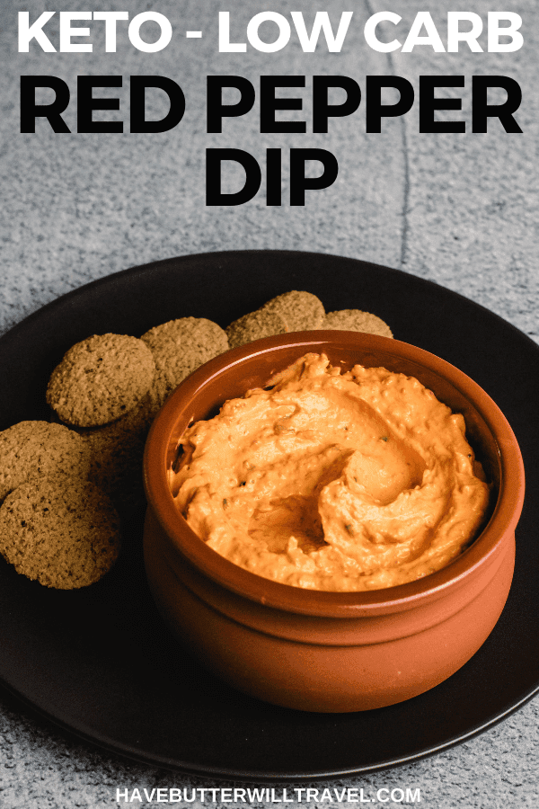 Roasted Capsicum Dip - Have Butter Will Travel