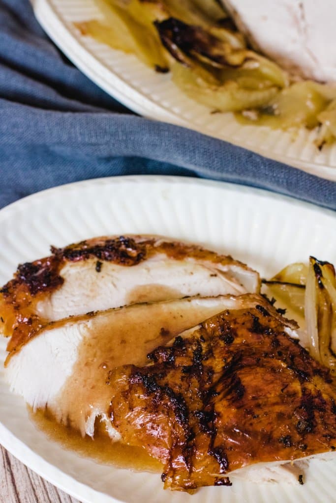 Keto Turkey Roast with Cherry Sauce - Have Butter Will Travel